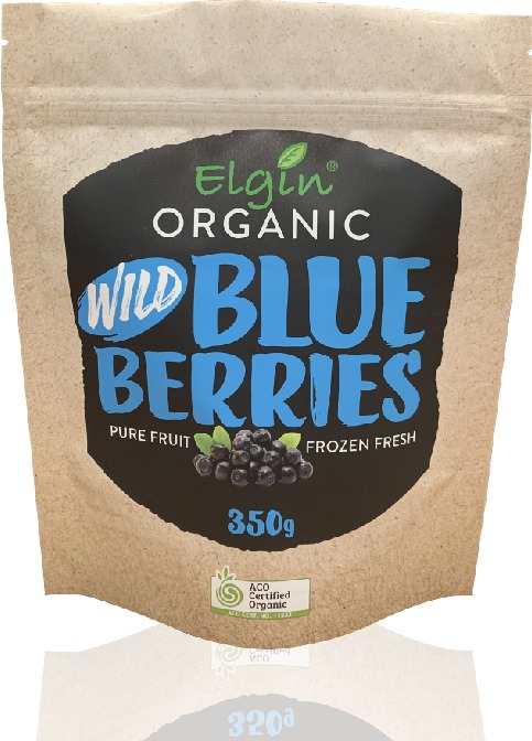 Elgin Org Wild Blueberries 350g - City Wholefood Distributor
