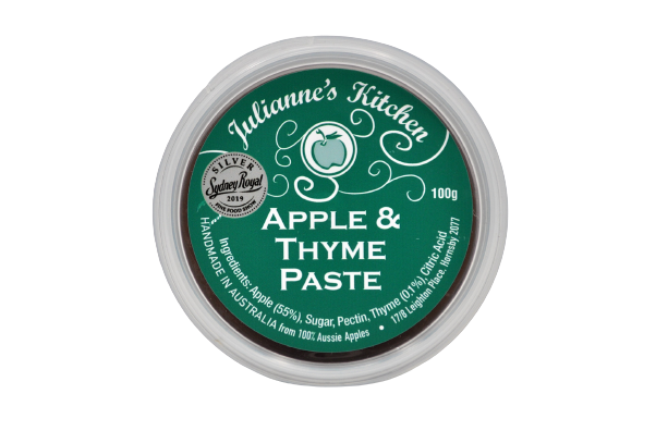 JULIANNES APPLE THYME PASTE Wholesale Sydney | City Wholefood Distributor