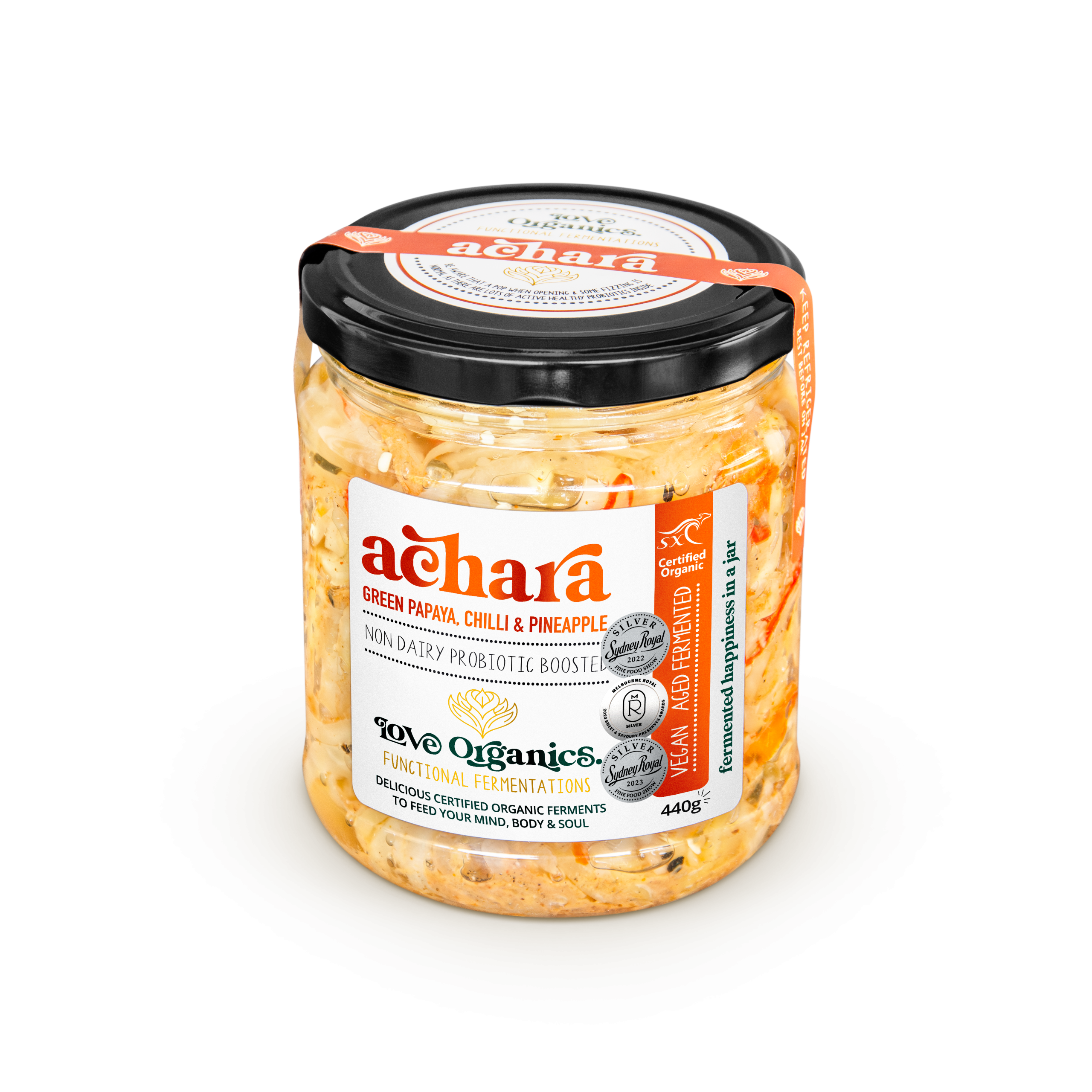 LOVE Organic Achara 440g Wholesale Sydney | City Wholefood Distributor