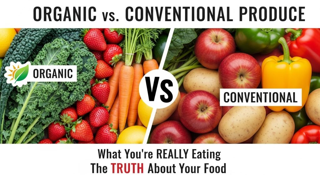 Organic vs. Conventional Produce: What's Really on Your Plate? - City ...